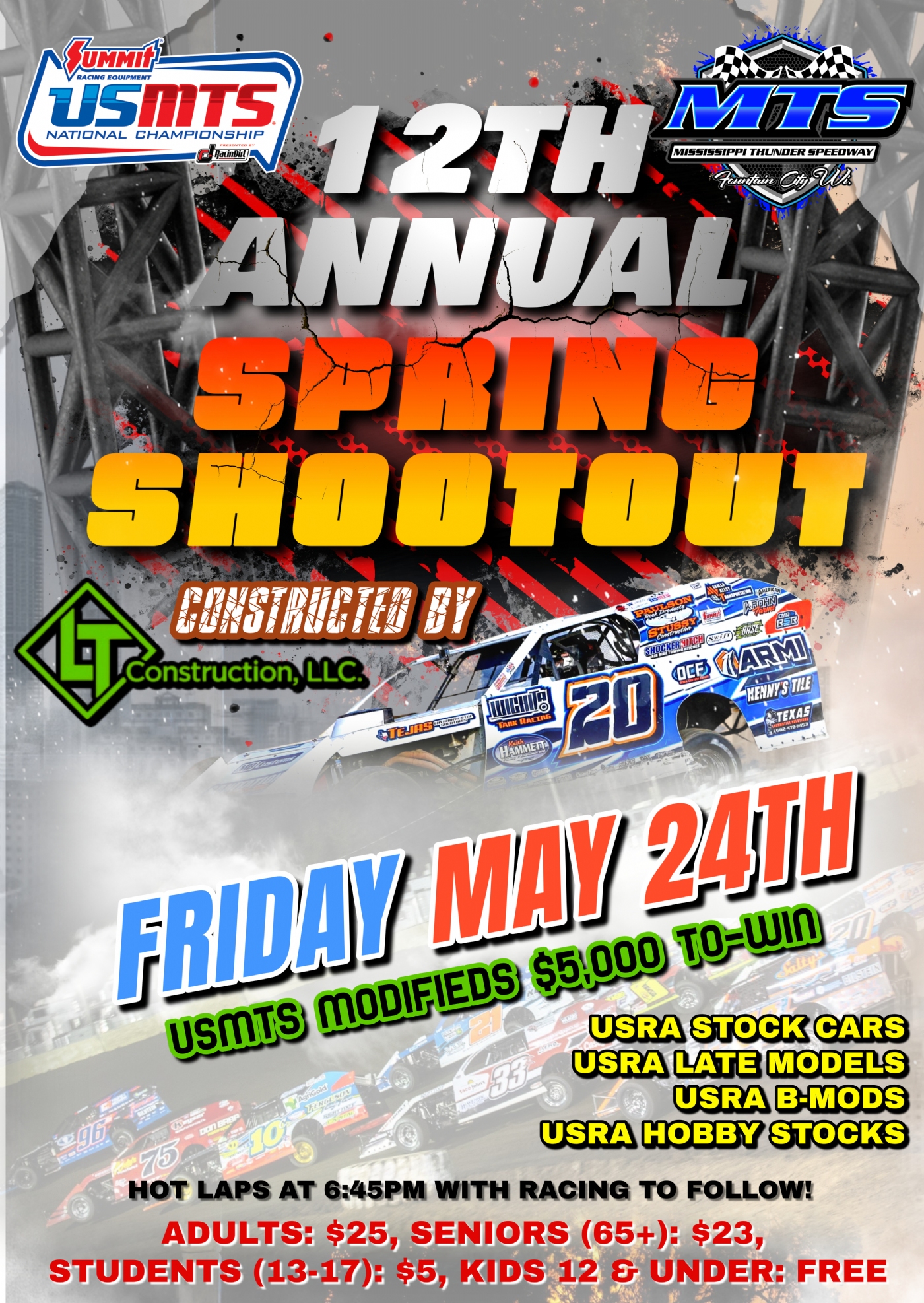 Mississippi Thunder Speedway - Schedule