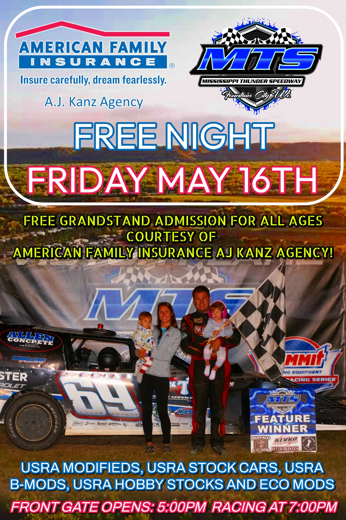 Mississippi Thunder Speedway - Schedule