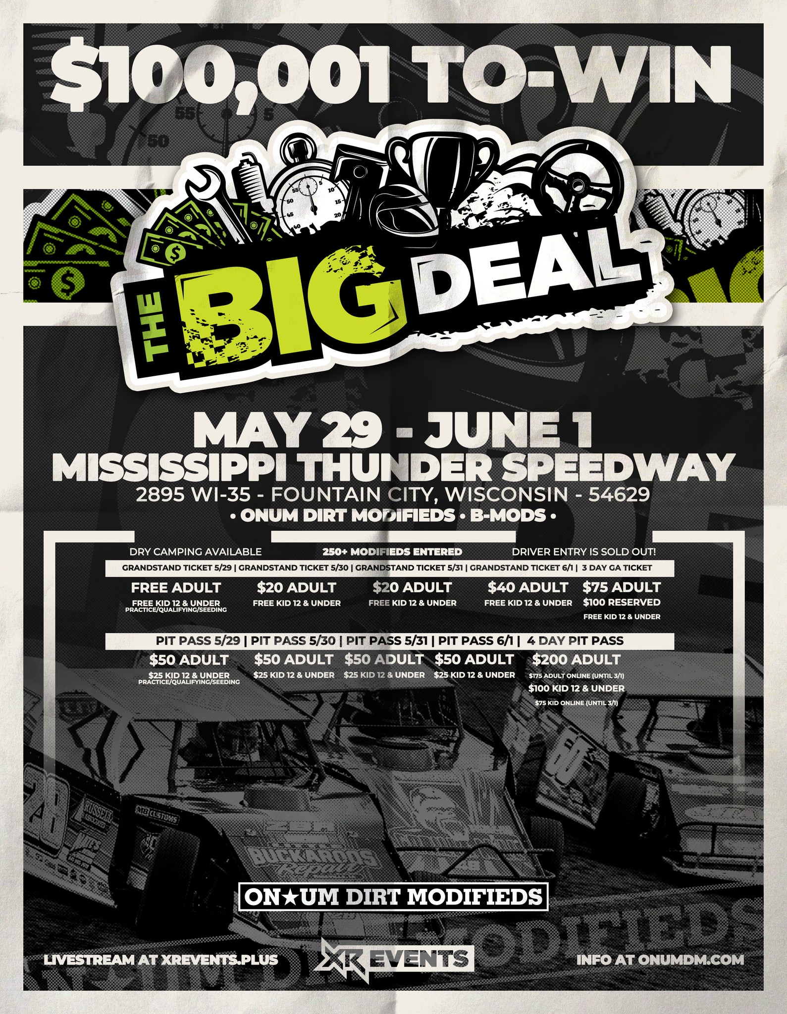 Mississippi Thunder Speedway - Schedule